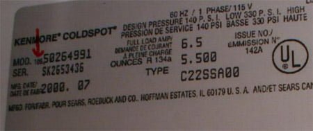 How To Decode Your Kenmore Freezer Model Number And What It Tells You ...